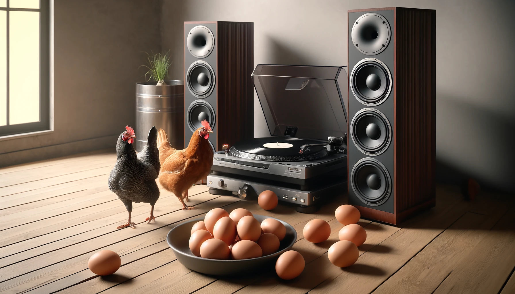 Chickens and loudspeakers – PS Audio