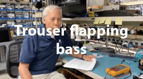 Trouser flapping bass – PS Audio