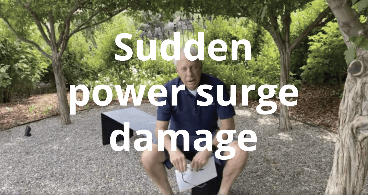 Sudden power surge damage – PS Audio