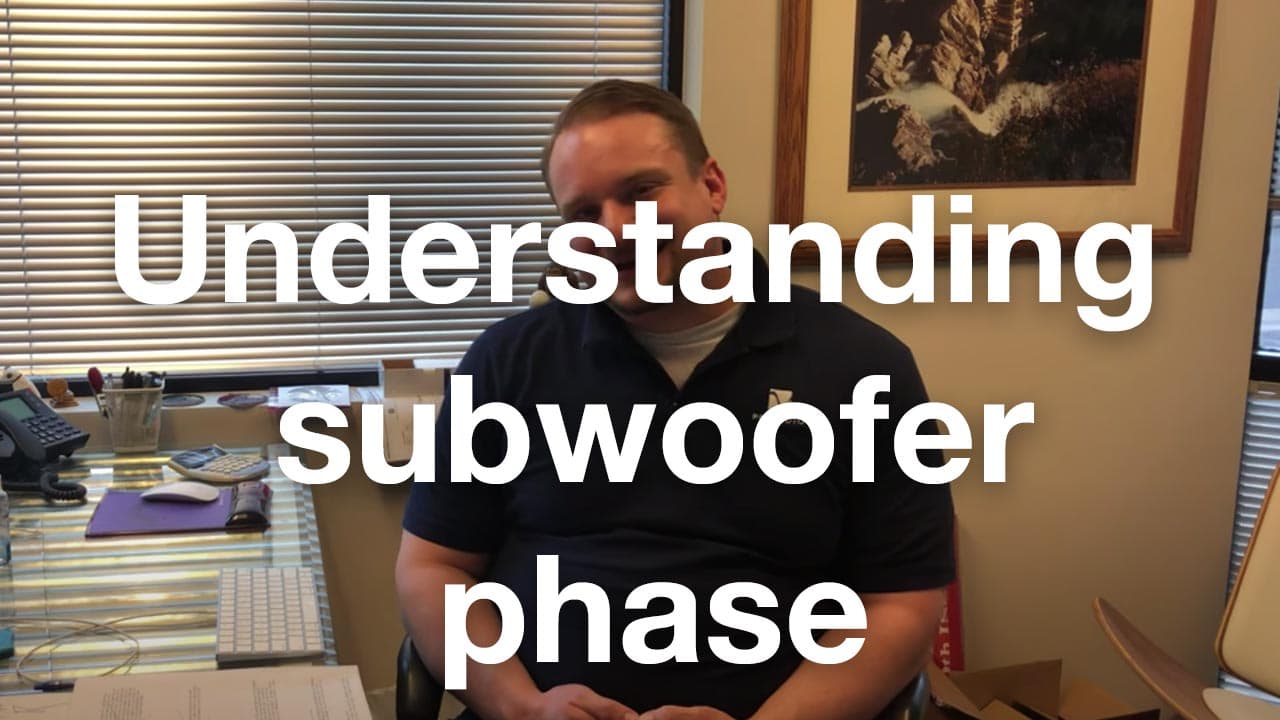 Understanding subwoofer phase – PS Audio