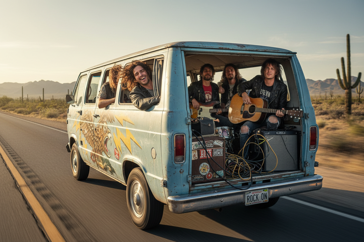 How to Play in a Rock Band, 19: Touring Can Make You Crazy, Part One ...