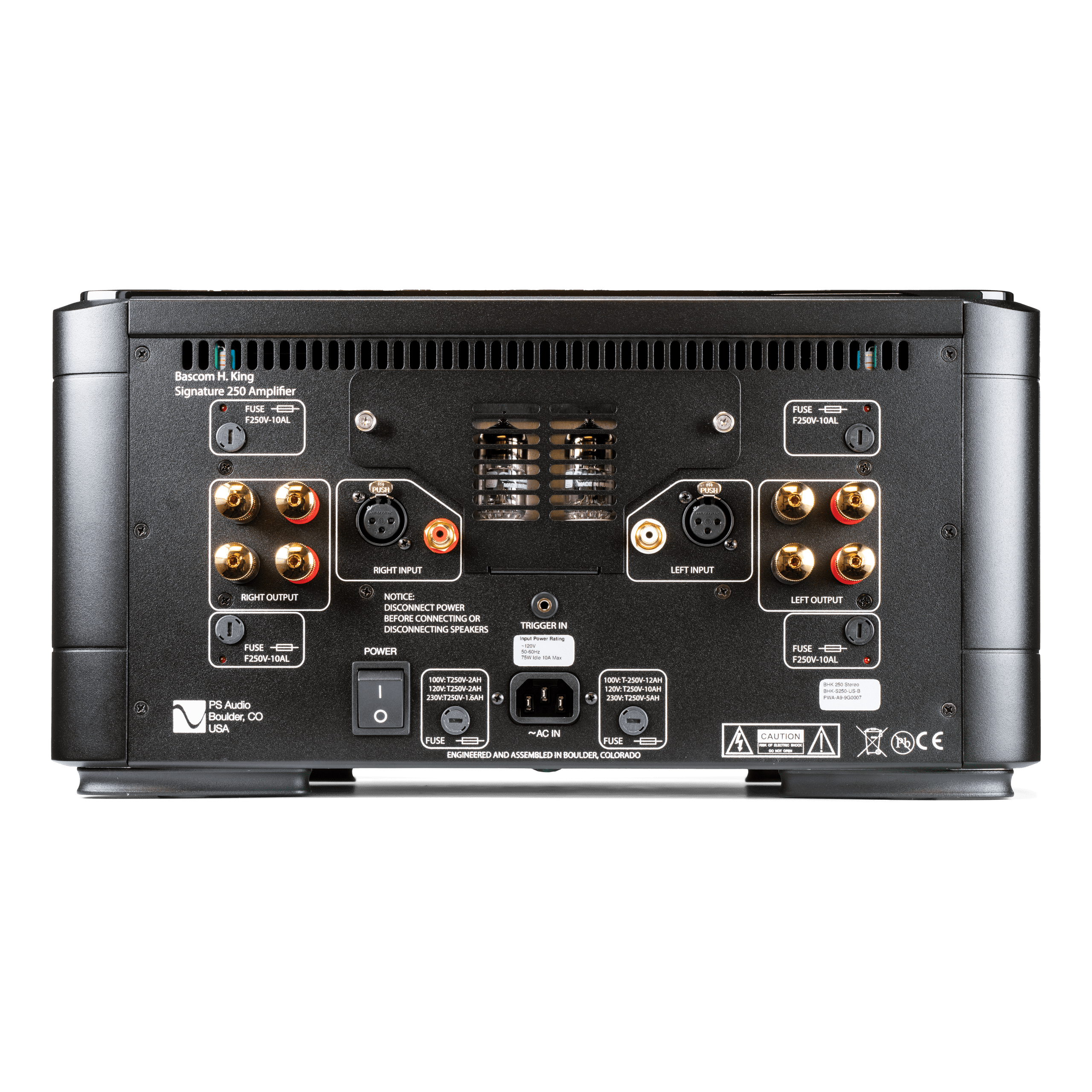 BHK Signature 250 Amplifier - Factory Certified – PS Audio